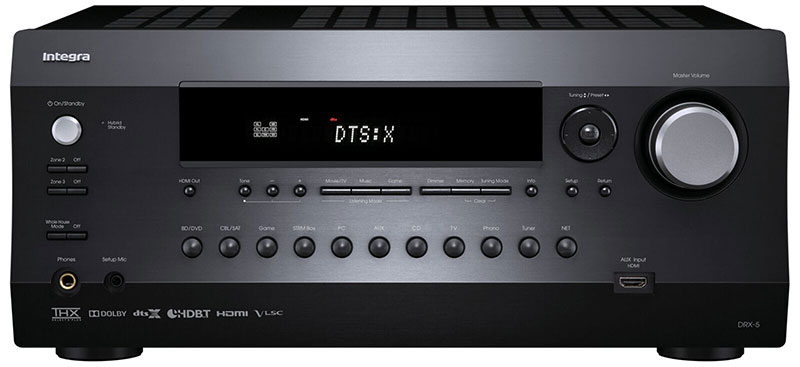 Receiver Integra DRX-5: alta potência, THX e Dolby Atmos! - HT & Casa ...